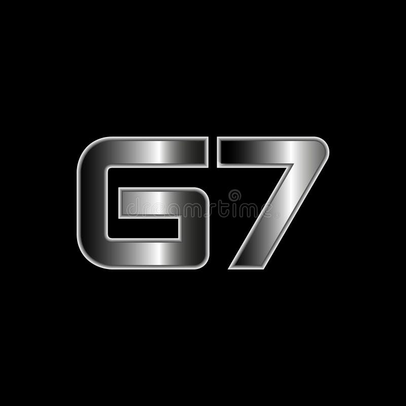 G7 Logo Design for Your Design Stock Vector - Illustration of summit ...