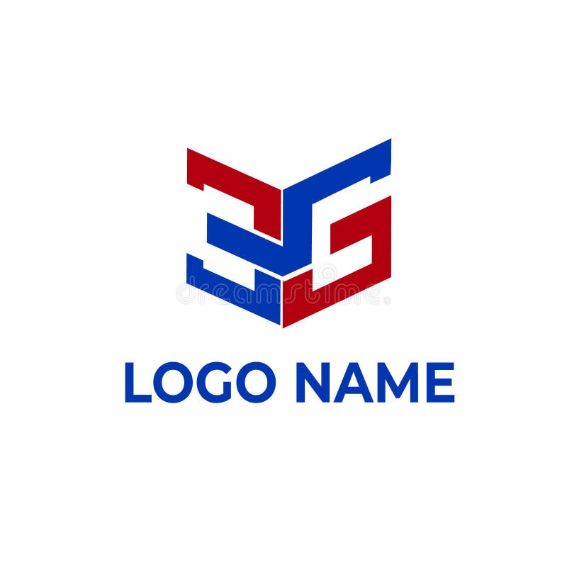 3G LOGO RED BLACK Modern Logo Design Stock Illustration - Illustration ...