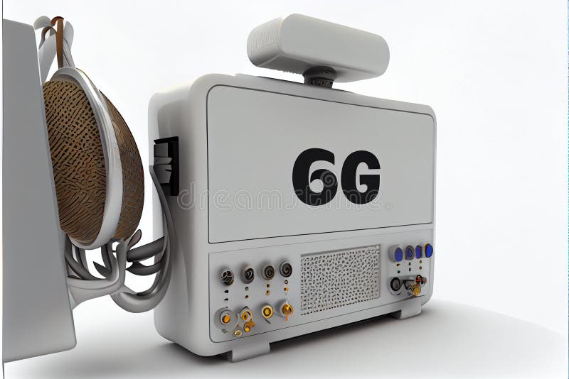 6G Mobile Transmitter. Concept for Power of Mobile Telecommunication ...