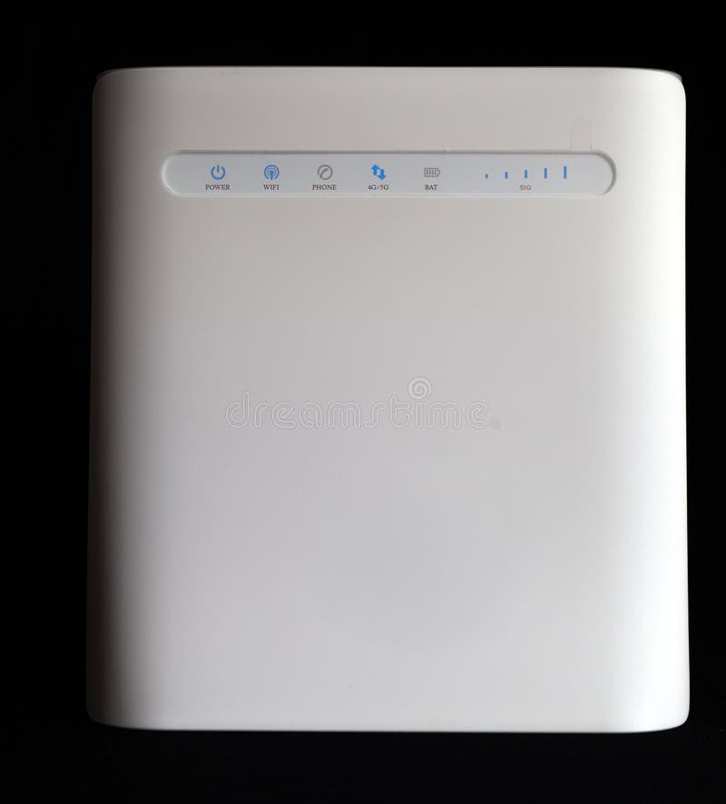 5G Modem and Router stock image. Image of data, connect - 144252861
