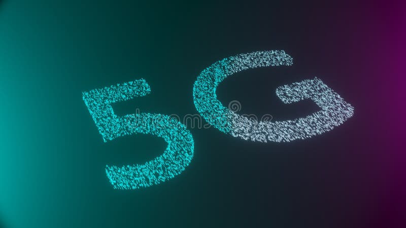 5G Modern Background. Technology Backdrop. Fifth Generation Mobile ...