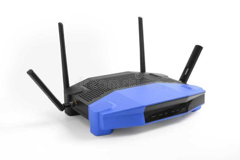 Lan router, isolated stock image. Image of communication - 456609