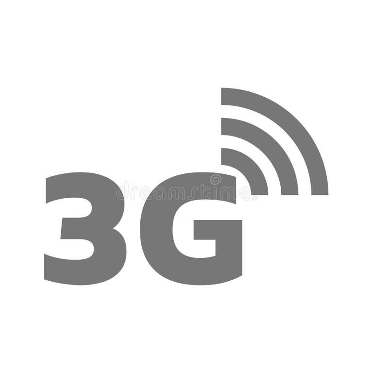 3g Network Coverage Vector Icon Stock Illustration - Illustration of ...