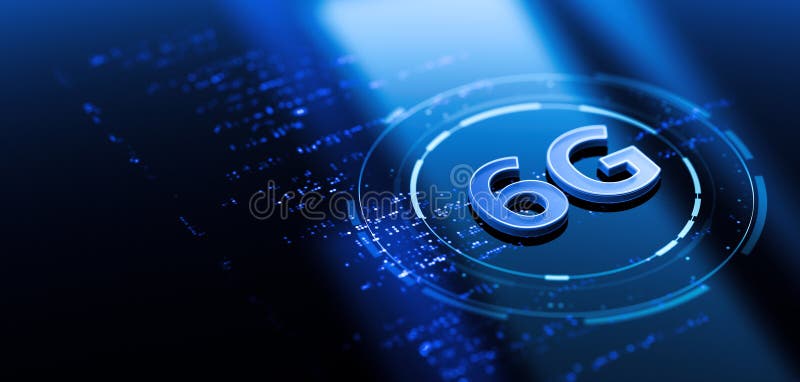 6G Network - High-Speed Wireless Technology Concept Stock Photo - Image ...