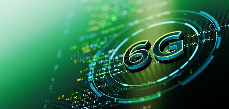 6G Network - High-Speed Wireless Technology Concept Stock Image - Image ...