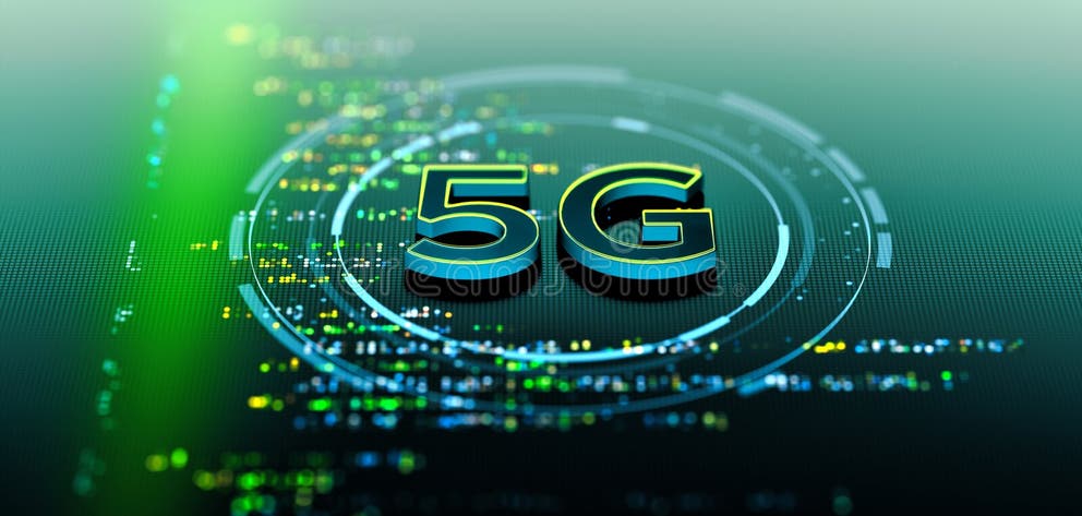 5G Network - High-Speed Wireless Technology Concept Stock Image - Image ...