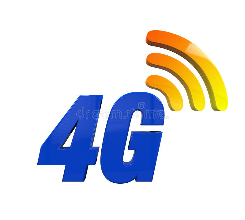4G Network Icon stock illustration. Illustration of radio - 42092917
