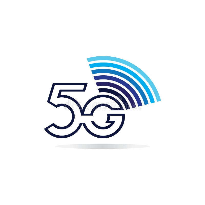 5G Network Logo. Logo Network 5G Connection Stock Vector - Illustration ...