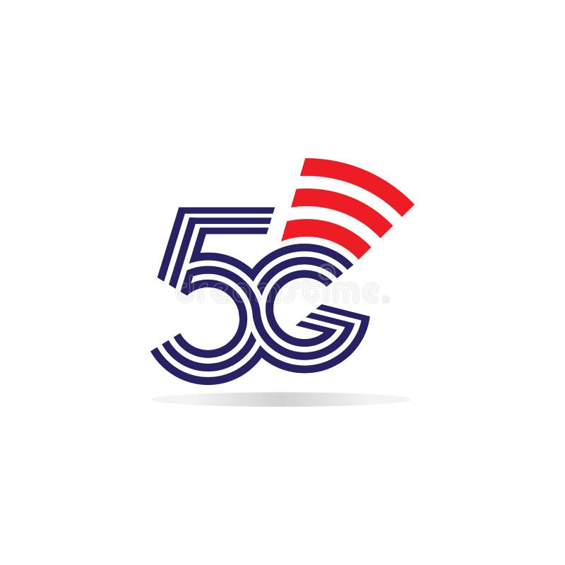 5G Network Logo. Logo Network 5G Connection Stock Vector - Illustration ...