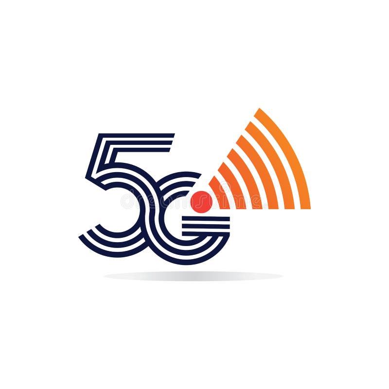 5G Network Logo. Logo Network 5G Connection Stock Vector - Illustration ...