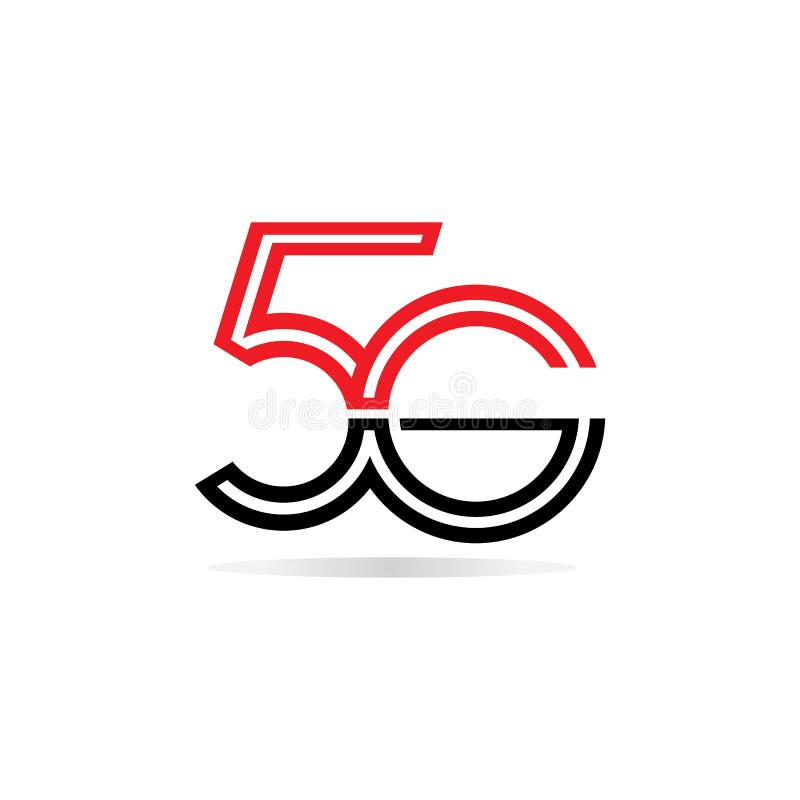 5G Network Logo. Logo Network 5G Connection Stock Vector - Illustration ...