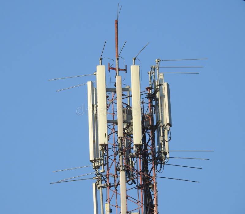 Receiver for 5g network stock image. Image of background - 223698549