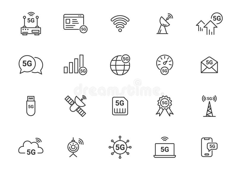 4g Internet Icon Stock Illustrations – 1,787 4g Internet Icon Stock ...