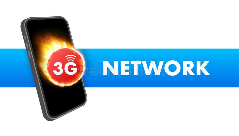3G Network Wireless Systems and Internet. Communication Network Stock ...