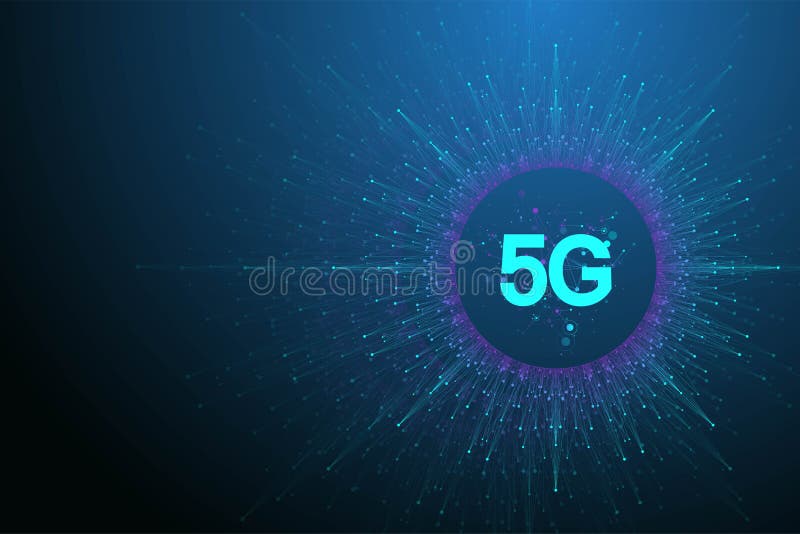 5G Network Wireless Systems and Internet Vector Illustration ...