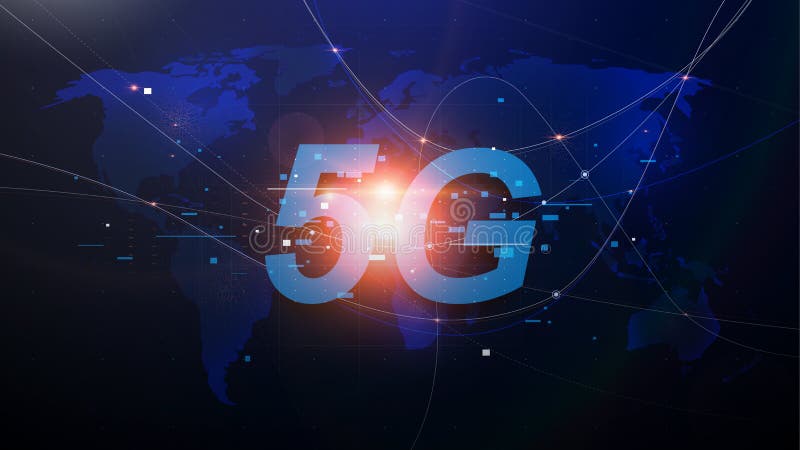 5G New Generation Networks, High-speed Mobile Internet. Abstract World ...