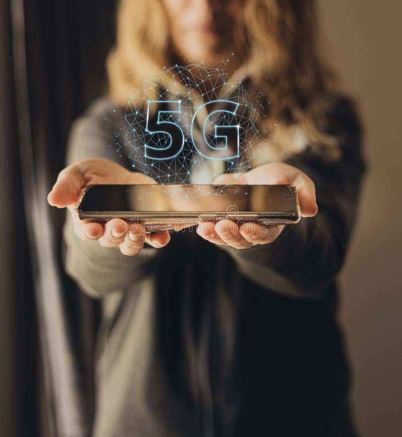 5G the Next Generation Comes Stock Photo - Image of graphic, future ...