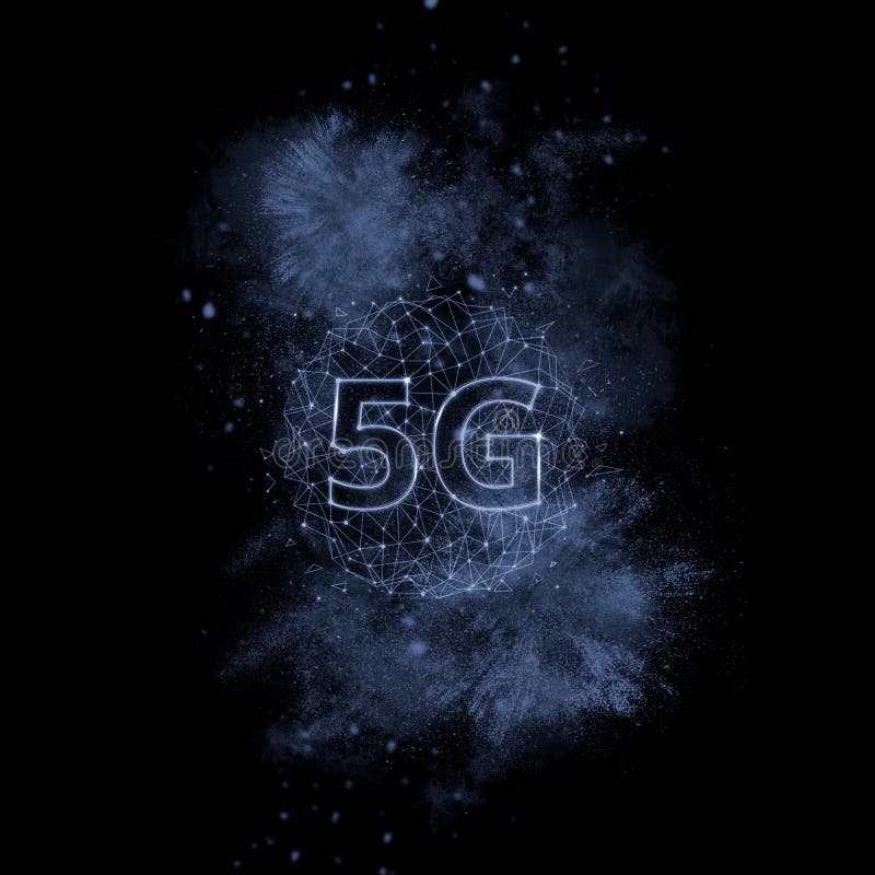 5G the Next Generation Comes Stock Illustration - Illustration of ...