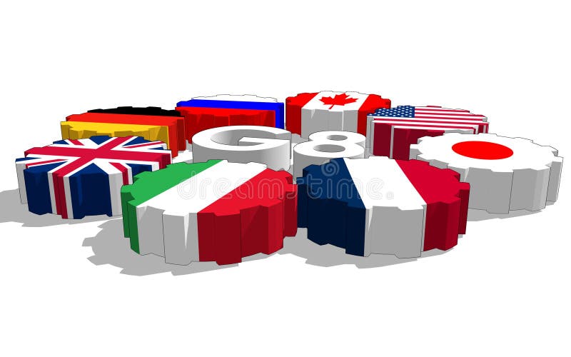 G8 Countries Flags Stock Illustrations – 38 G8 Countries Flags Stock ...