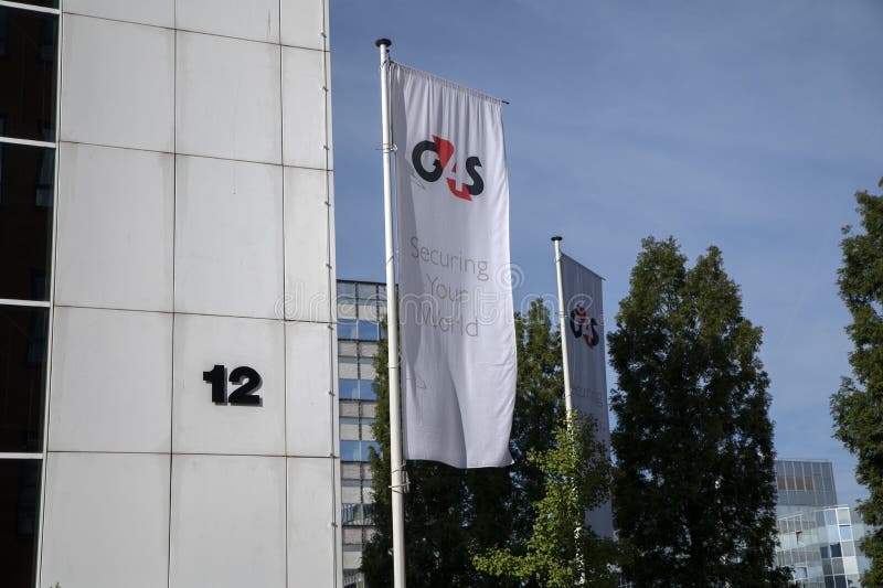 G4S Security Flag at the Headquarters at Amsterdam the Netherlands 5-9 ...