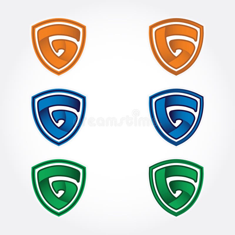 G Shield Logo. G Design Template. Vector and Illustration. Stock Vector ...