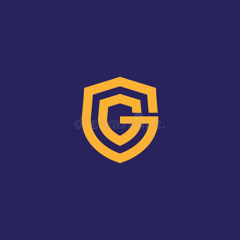 G Shield Logo . Letter G in the Shield . Strong and Bold Logo Design ...
