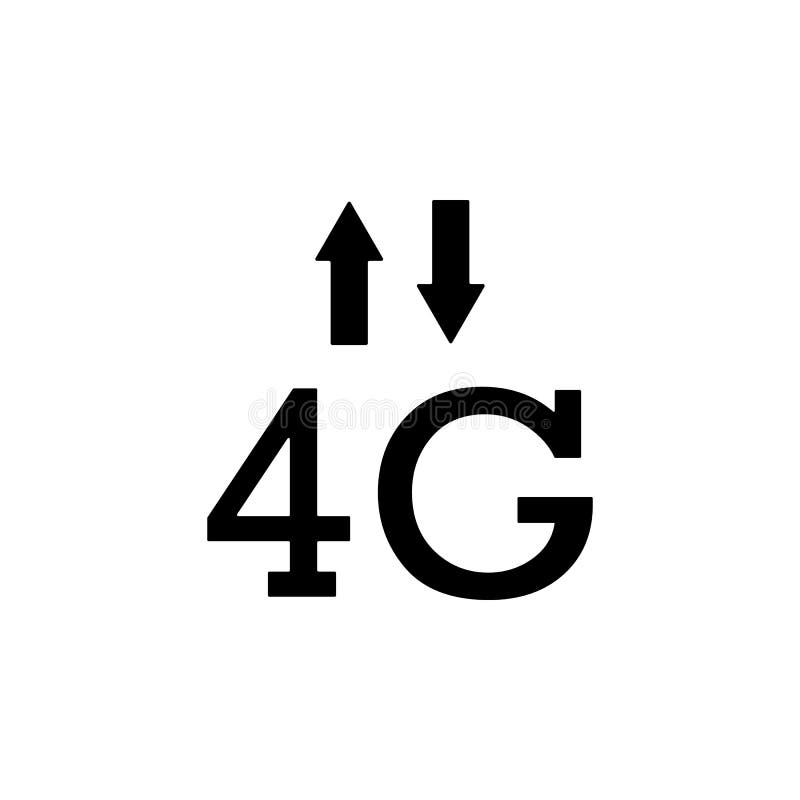 4g, Signal, Arrows Vector Icon. Simple Element Illustration from UI ...