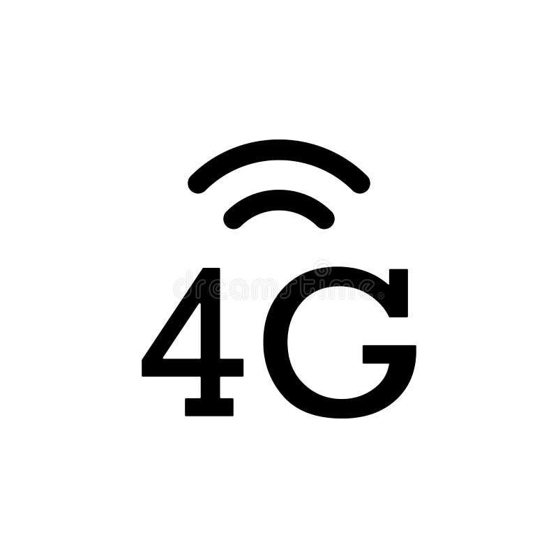 4g, Signal Vector Icon. Simple Element Illustration from UI Concept ...