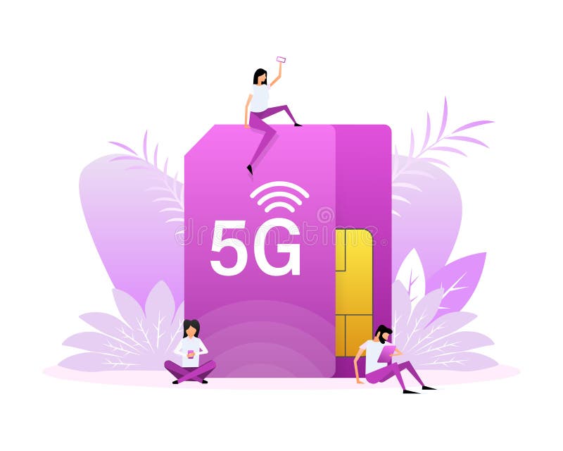 Sim Card 4g Stock Illustrations – 542 Sim Card 4g Stock Illustrations ...