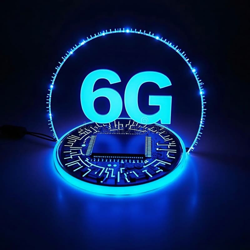 6G Sixth-generation Technology and Networks Graphic Icon Banner ...