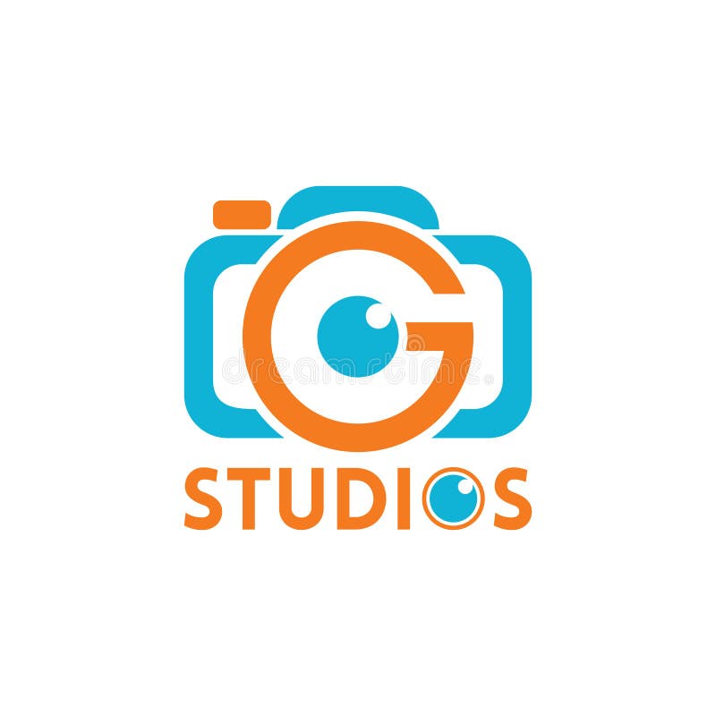 G Studios Logo Design Template Unique Modern Stock Vector ...