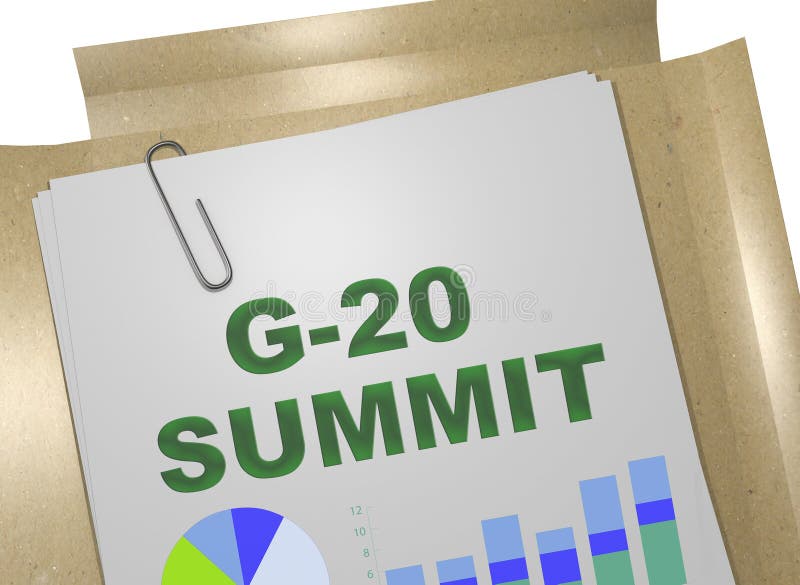 G-20 SUMMIT concept stock illustration. Illustration of meetings ...