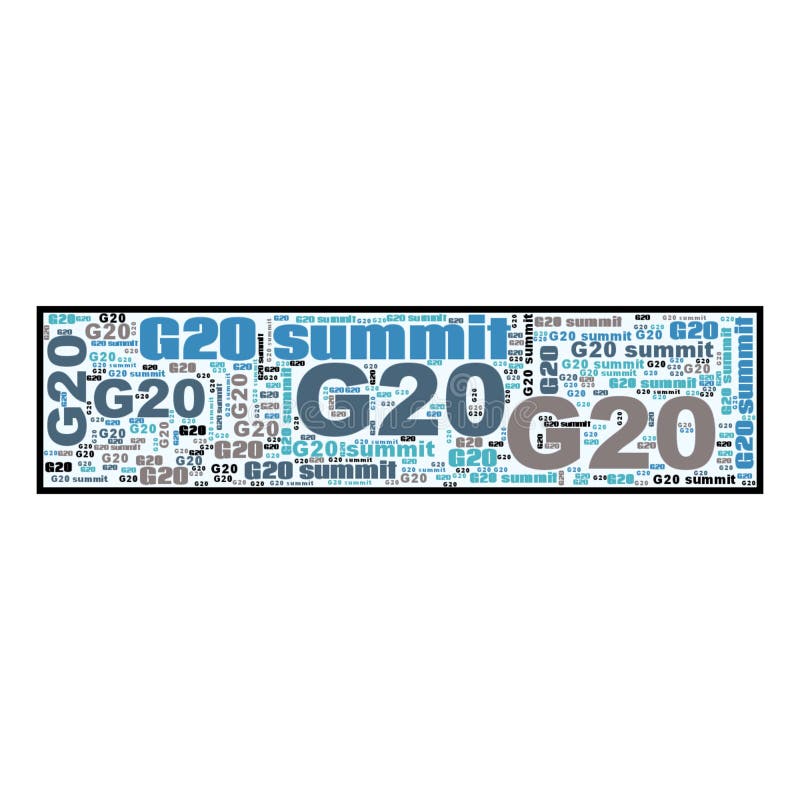 G20 Summit Meeting News Updates Header. World Leaders Stock ...