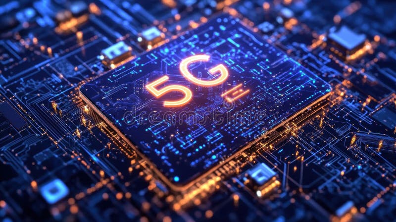 Technology Chip Board Innovation Machine Electronic Stock Image - Image ...