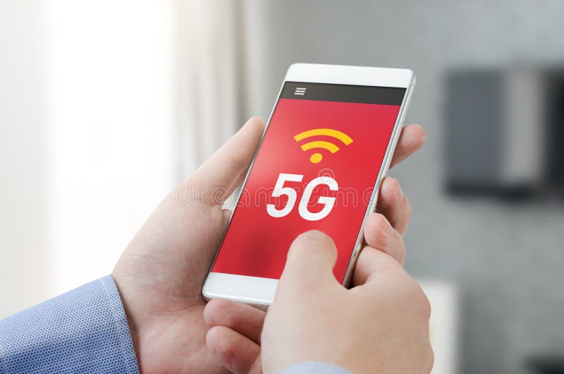 5G Technology High Speed Communication Stock Image - Image of engineer ...