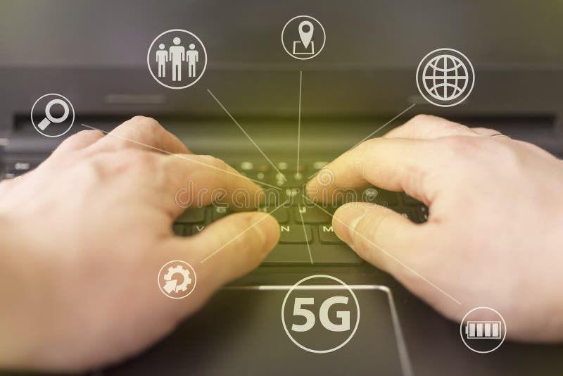 5G Telecommunications Business Technology is a Web-based Network ...