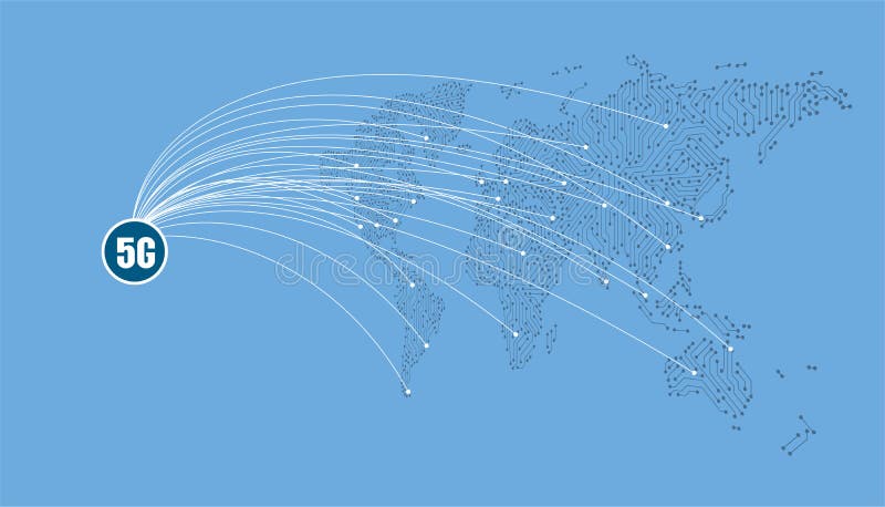 5G 5th Generation Mobile Network Wireless Systems in the World ...