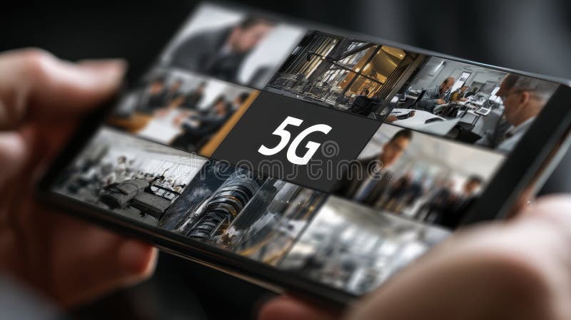 5G, Video Conferencing and Wireless Communication on Smartphone ...