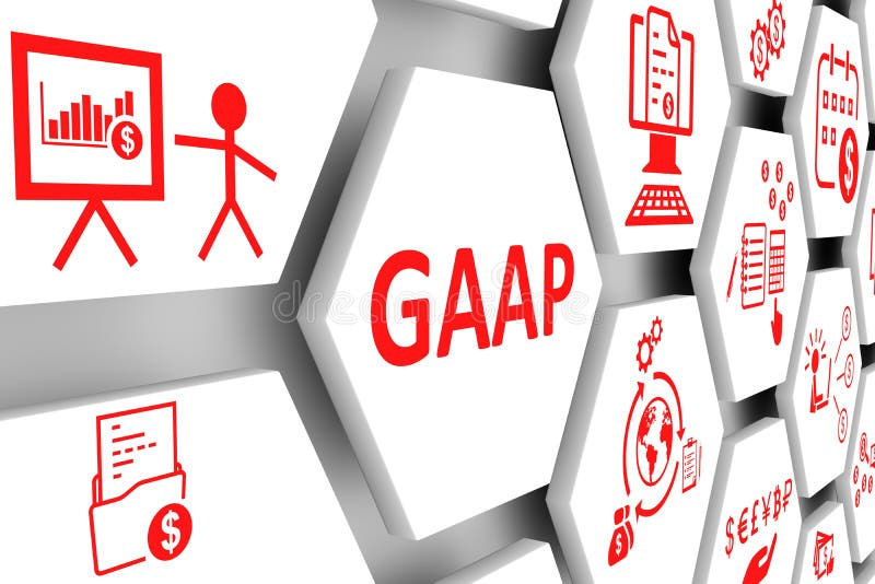 GAAP Concept Cell Background Stock Illustration - Illustration of gaap ...