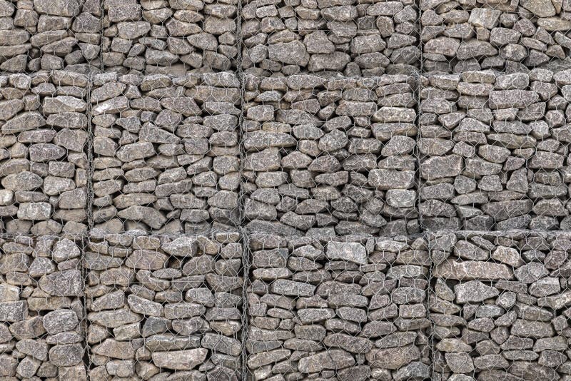 Gabion, Texture, Background. Gabion Net and Construction Design Stock ...