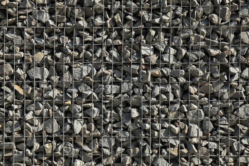Gabion, Texture, Background. Gabion Construction Design Stock Photo ...