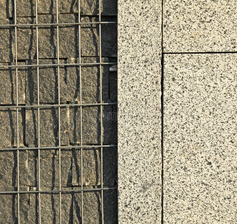 Gabion, Texture, Background. Gabion Net and Construction Design Stock ...