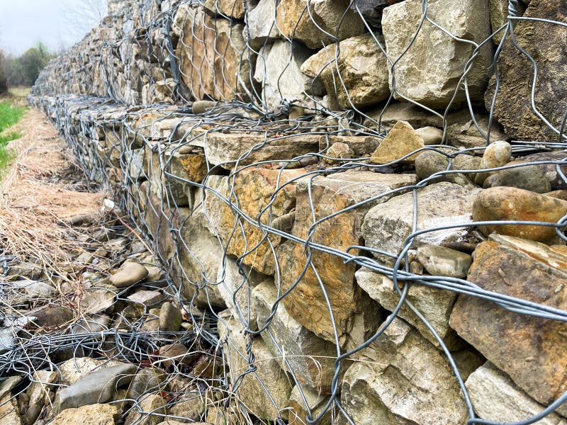 Gabions, a Spatial Mesh Structure Filled with Bulk Materials. Coastal ...
