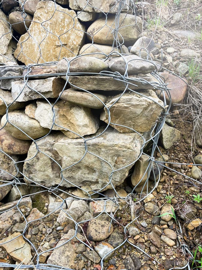 Gabions, a Spatial Mesh Structure Filled with Bulk Materials. Coastal ...