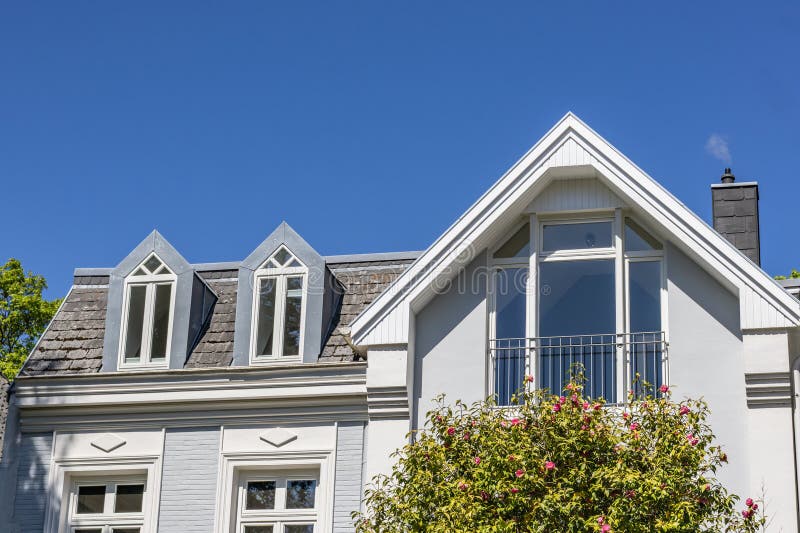 Gable_dormers stock photo. Image of real, converted - 383469130