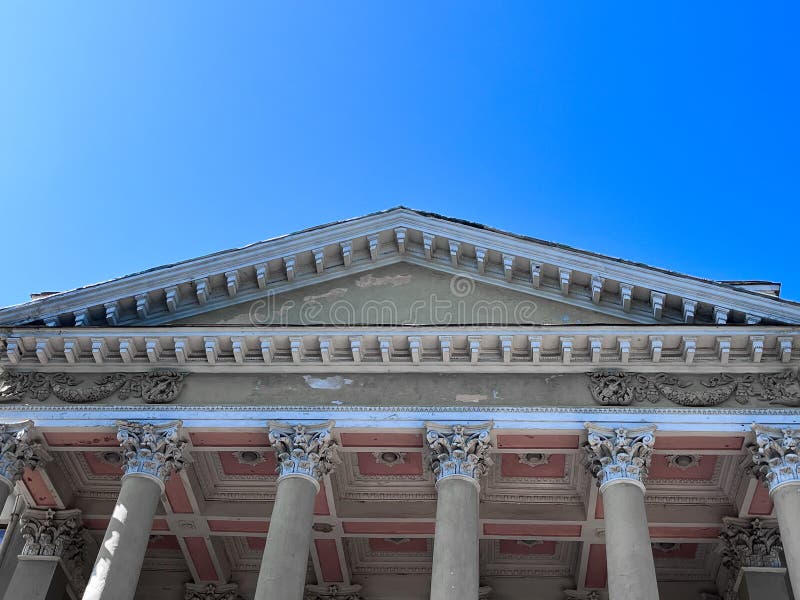 Large Triangular Gable Roof Stock Photos - Free & Royalty-Free Stock ...