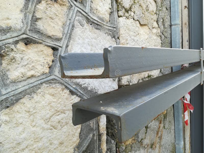 Galvanized iron rods stock photo. Image of ironrods - 111867082