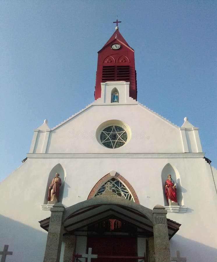 Gabon catholic church stock image. Image of church, holy - 220718229