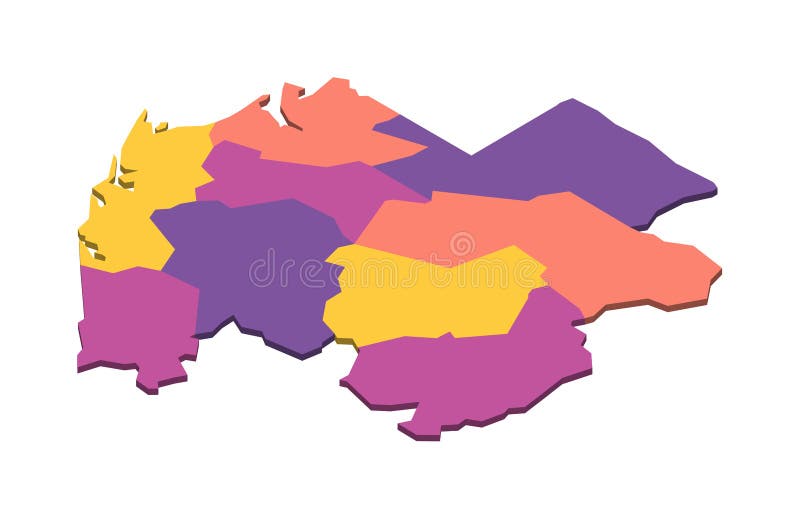 Gabon Political Map of Administrative Divisions Stock Vector ... Gabon Political Map of Administrative Divisions Stock Vector ...