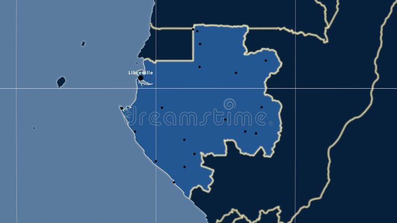 Gabon - Solid. Composition, Borders Stock Illustration - Illustration ...